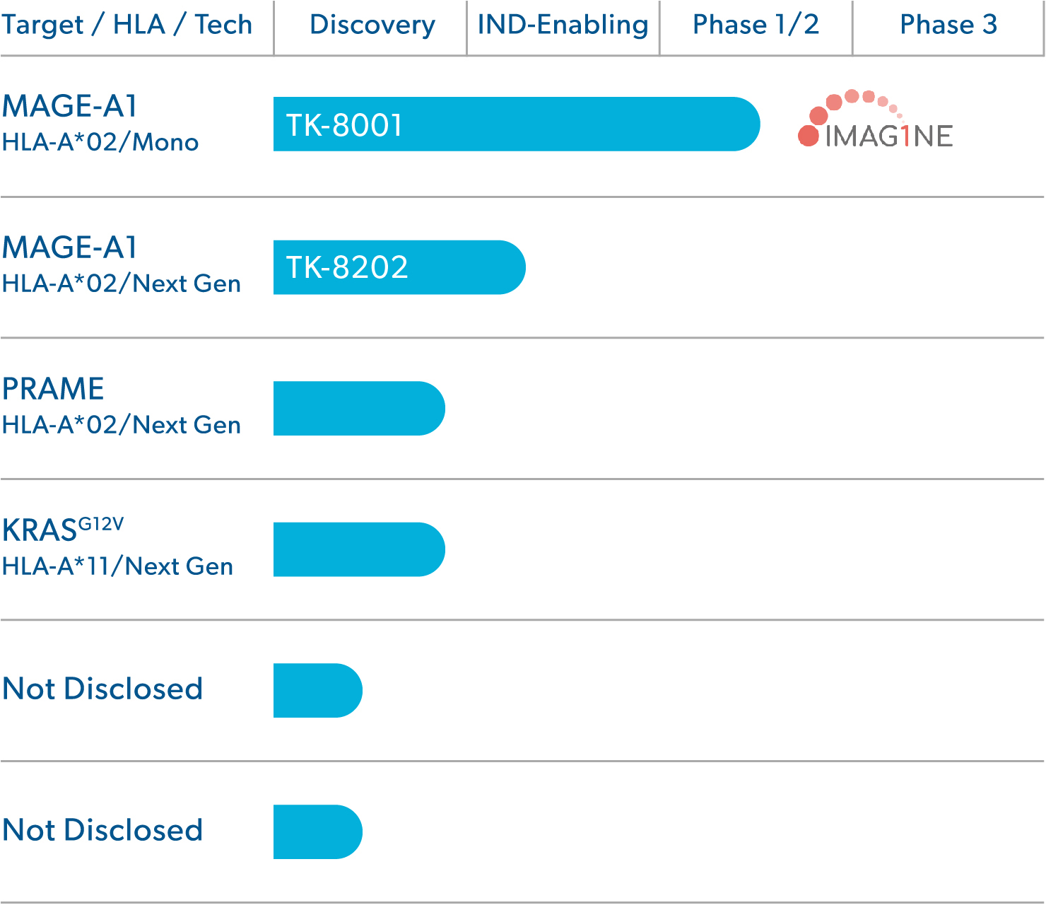 Pipeline | TK-8001 | TK-2504 | Clinical Trials | T-knife Therapeutics